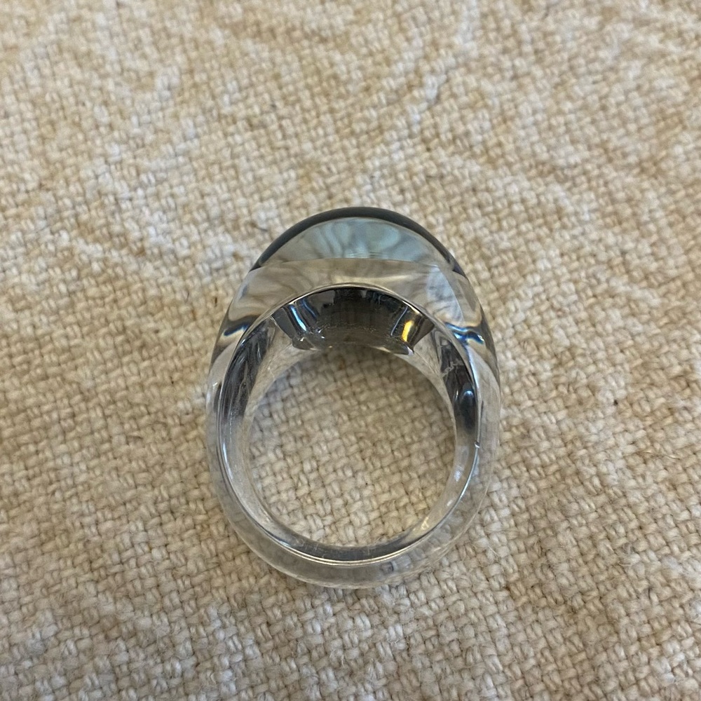 Baccarat Crystal Tango Ring - Gem